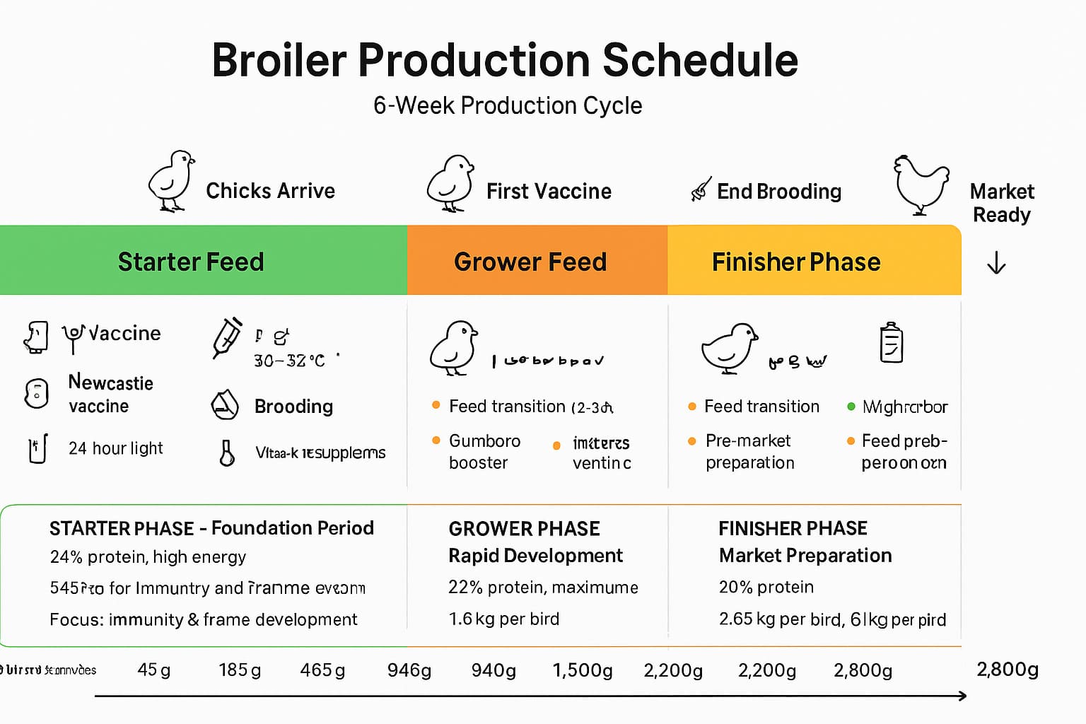 How Many Bags Of Feed For Broilers: Complete Calculator Guide For 20 ...