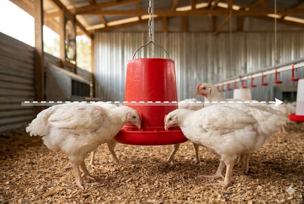 How Many Feeders And Drinkers For 100 Broilers? (2025 Ratios)