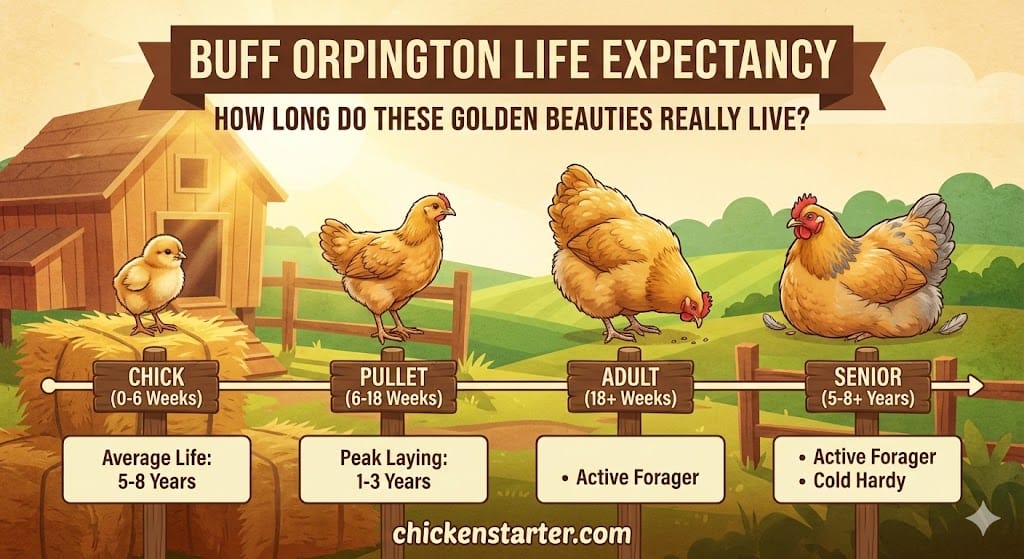 Buff Orpington Life Expectancy: How Long Do These Golden Beauties ...