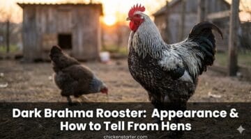Dark Brahma Rooster: Appearance & How To Tell From Hens
