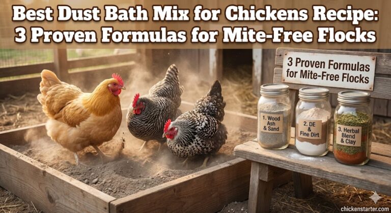 Best Dust Bath Mix For Chickens Recipe: 3 Proven Formulas For Mite-Free ...