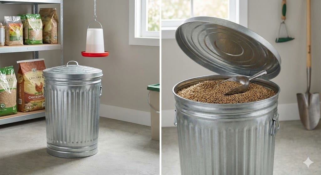 Where To Store Chicken Feed: Storage Guide For Fresh, Safe Feed ...