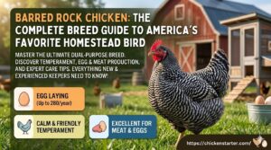 Barred Rock Chicken: The Complete Breed Guide To America's Favorite ...