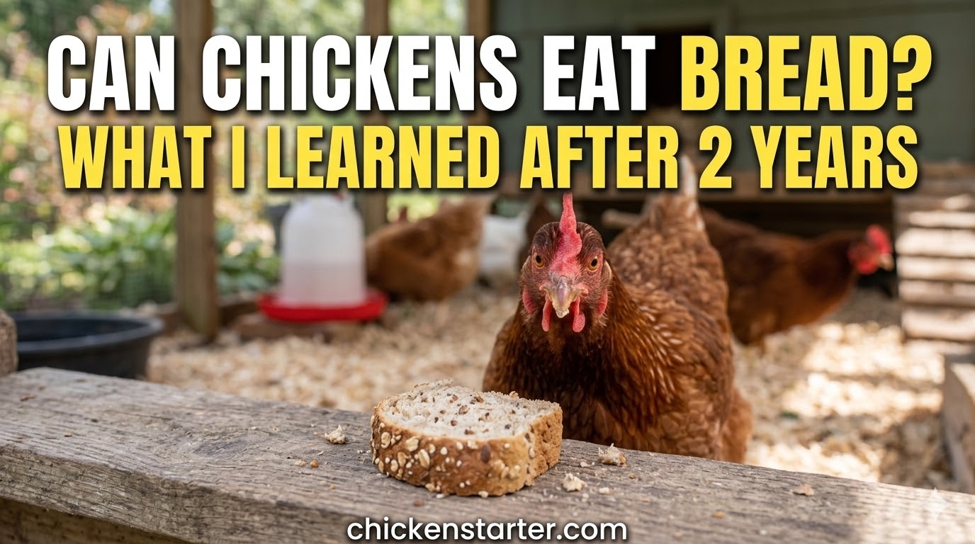 Can Chickens Eat Bread? What I Learned Feeding My Flock