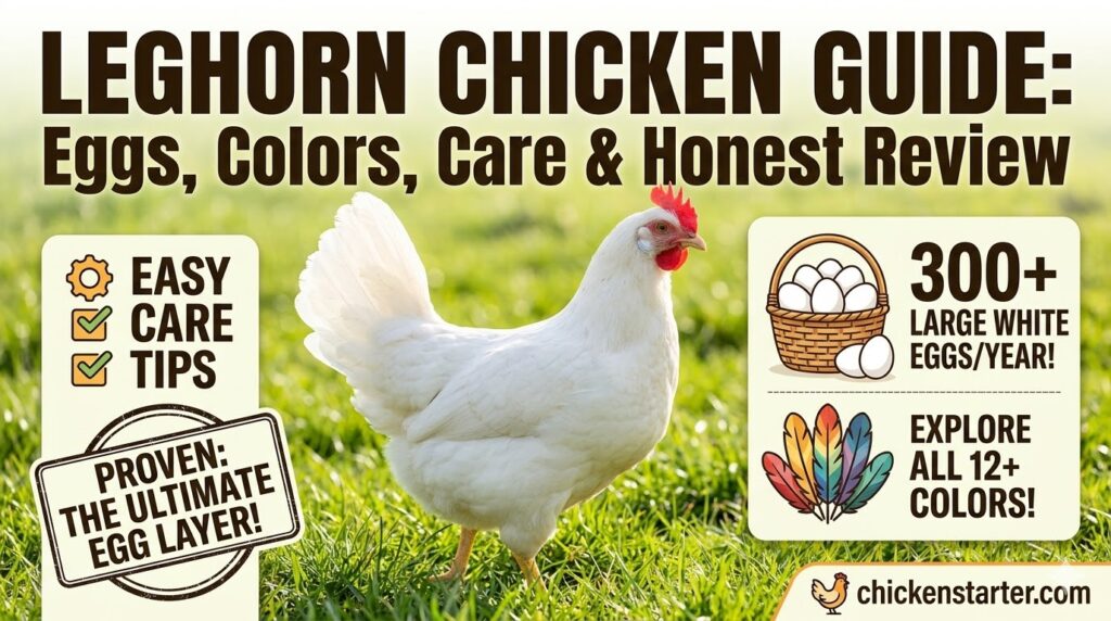 Leghorn Chicken Guide: Eggs, Colors, Care & Honest Review