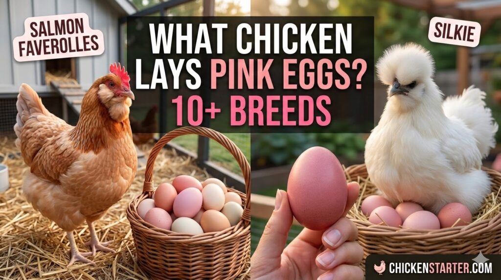 What Chicken Lays Pink Eggs? 10+ Breeds That Produce Beautiful Pink ...