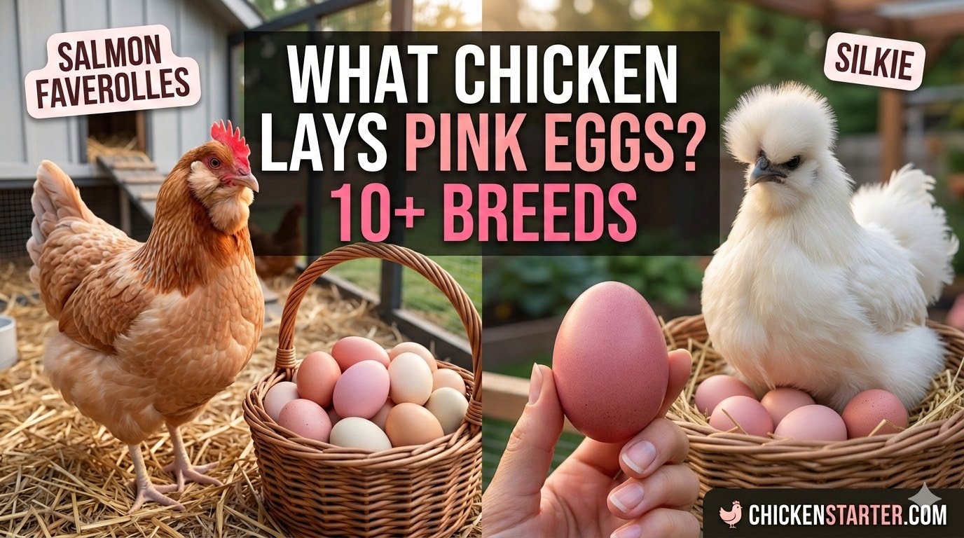 What Chicken Lays Pink Eggs? 10+ Breeds That Produce Beautiful Pink ...