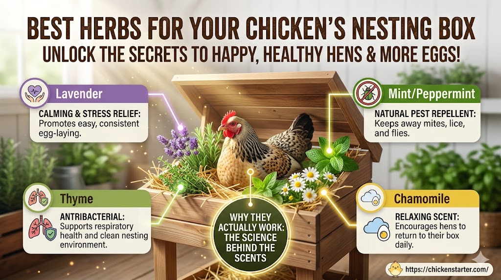 Best Herbs To Put In Chicken Nesting Boxes (And Why They Actually Work ...